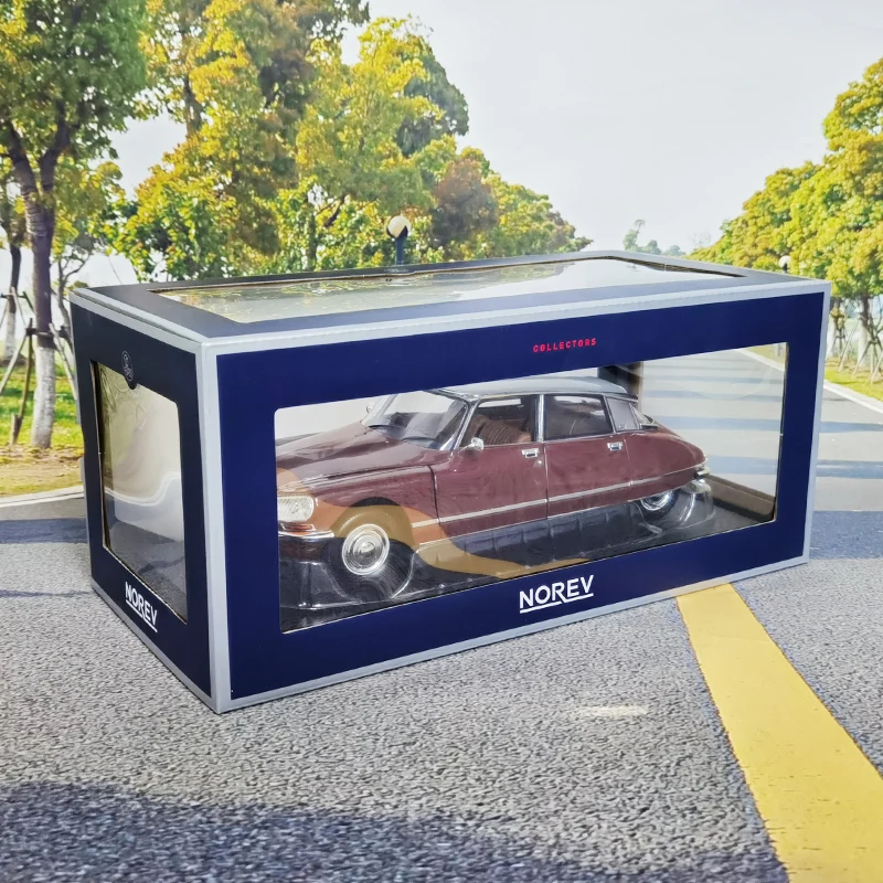 Diecast 1:18 Scale Citroen DS 23 Pallas 1972 Classic Alloy Car Model ...