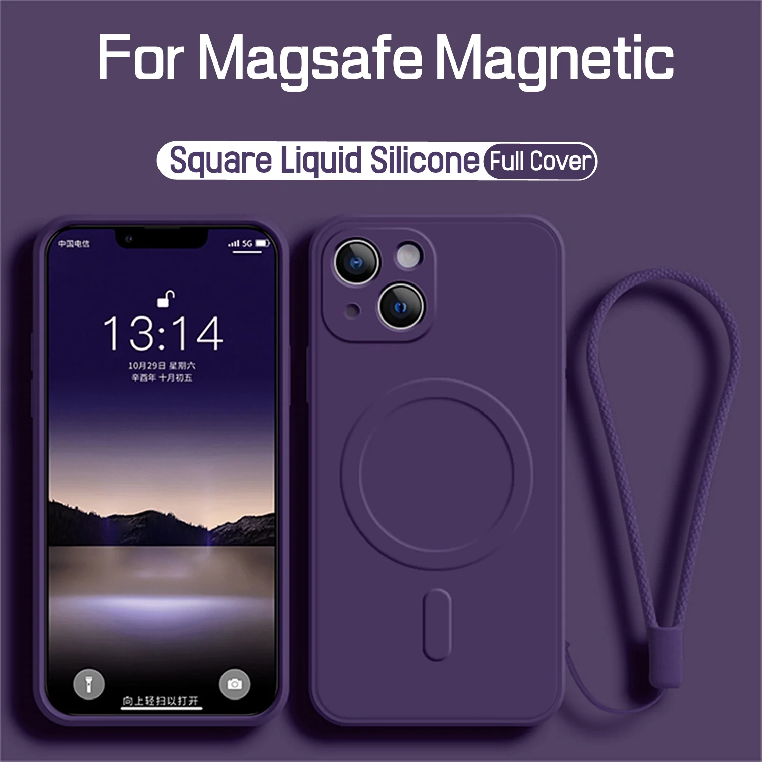 For-Magsafe-Magnetic-Wireless-Charge-Case-For-iPhone-15-14-13-12-Pro ...
