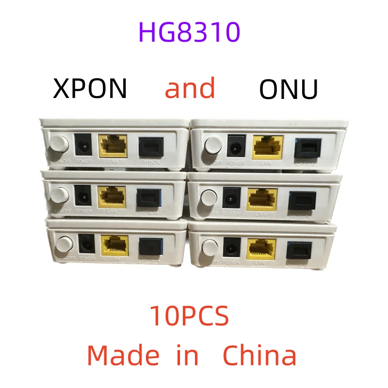 10pcs Onu Xpon Gpon Ont FTTH Fiberhome Modem Second Hand HG8310m ...