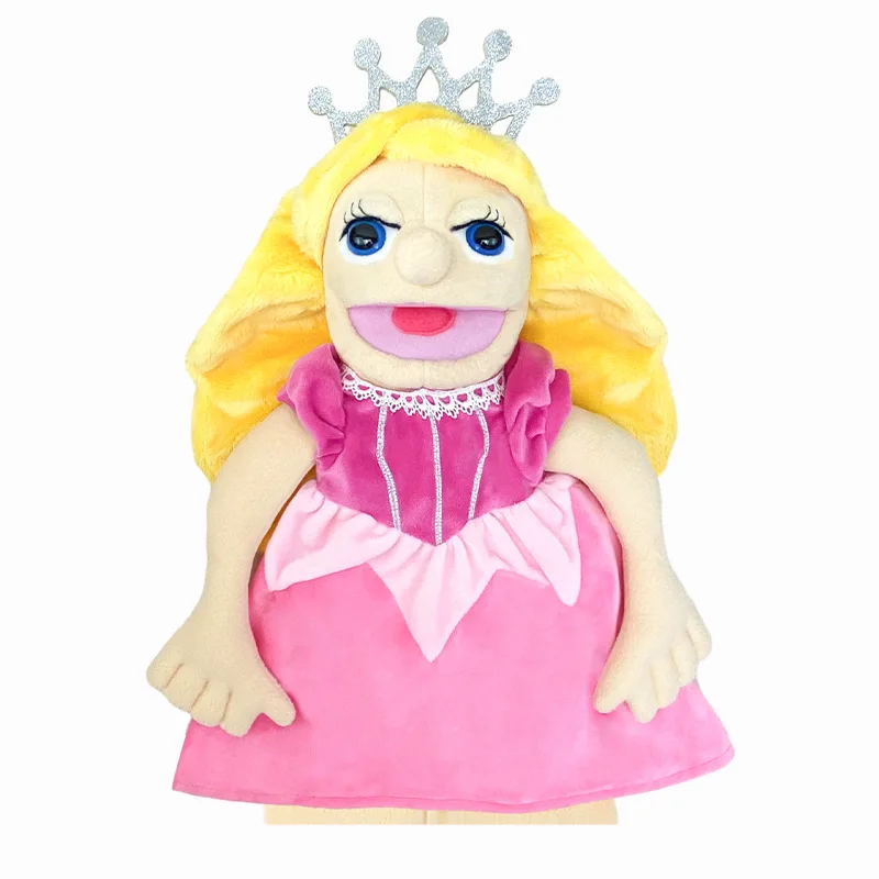 High Quality Cartoon Professional Hand Puppet Plush Toy Princess Mouth ...