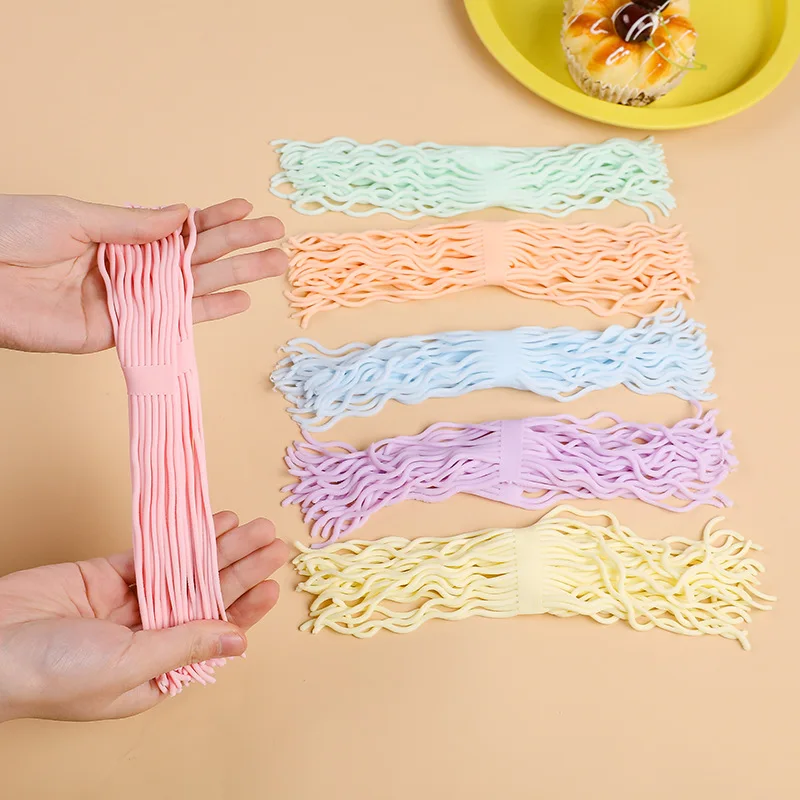 Simulation-Ramen-Noodles-Elastic-Pull-Rope-Fidget-Toy-TPR-Soft-Anti ...