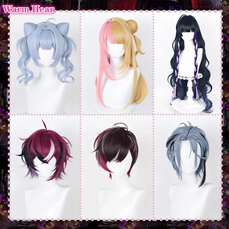 Vtuber-Synthetic-Hair-Zaion-LanZa-Kotoka-Torahime-Meloco-Kyoran-Doppio ...
