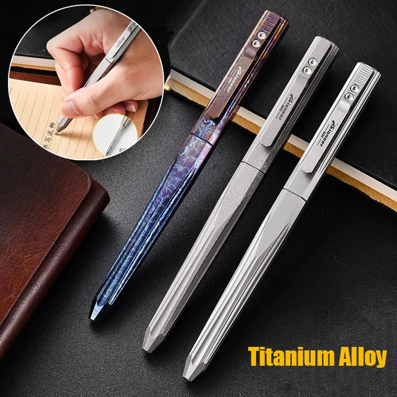 Titanium Alloy Tactical Pen Business Gel Pen Broken Window Signature ...