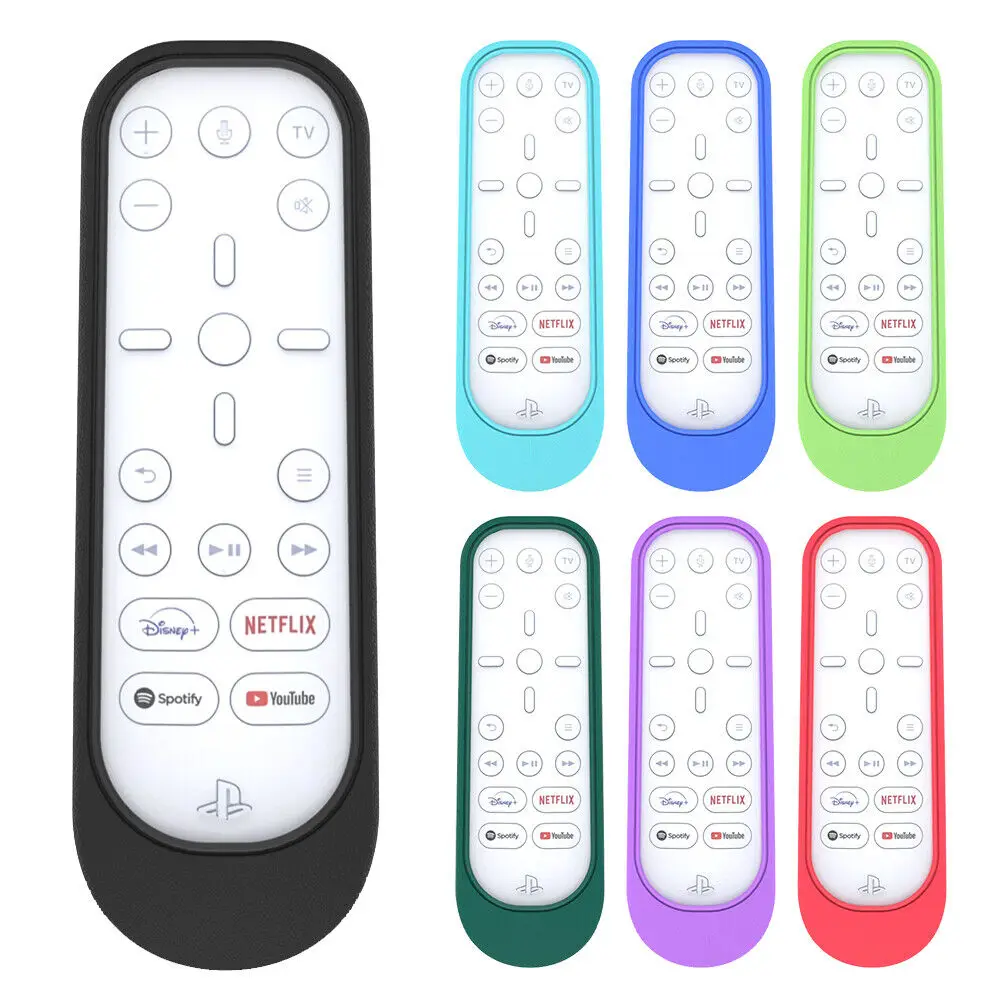 Silicone-Protective-Case-Cover-for-PS5-Media-Remote-Shockproof-Anti ...