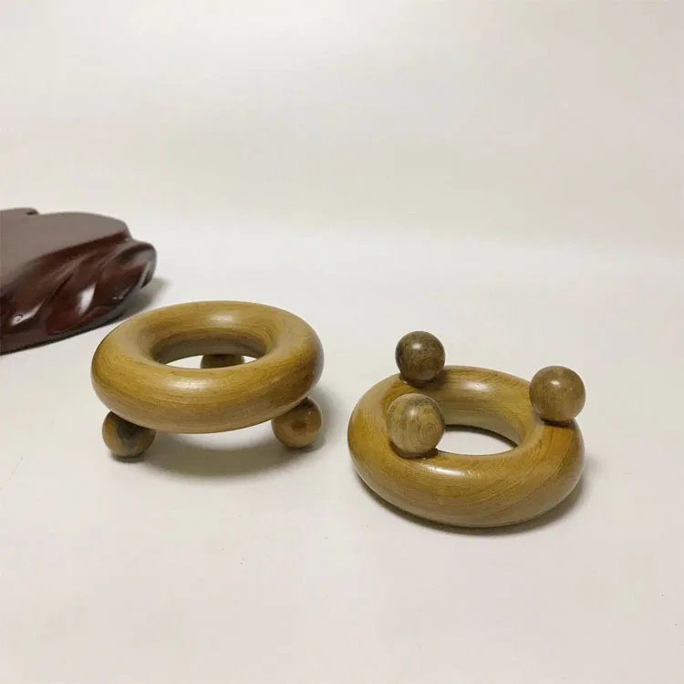 Fragrant-Wood-Round-Stomach-Massage-Digestive-Bloating-Navel-Meridian ...