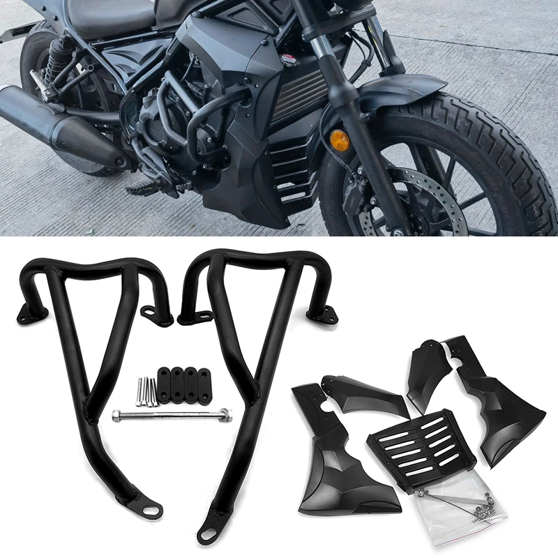 Motorcycle Engine guards Protective Frames Bumpers For Honda Rebel ...