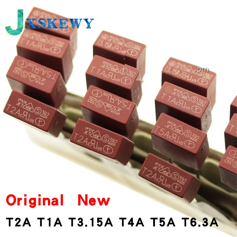 10pcs Fuse T2a T1a T3.15a T4a T5a T6.3a 250v 392 Square Plastic Fuse T0.5a Lcd Tv Power Board ...