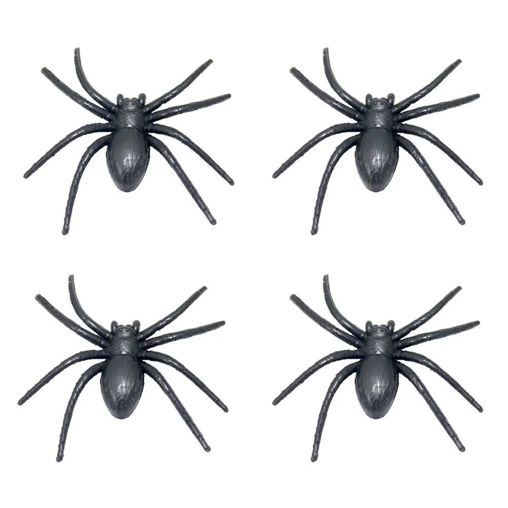4-Spiders-Horror-Bug-Props-Scary-Novelty-Insect-False-Lifelike-Funny ...