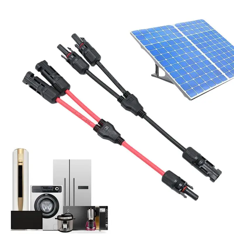 Solar-Connectors-Solar-Plug-Adapter-Y-Branch-Cable-Connection-Solar ...