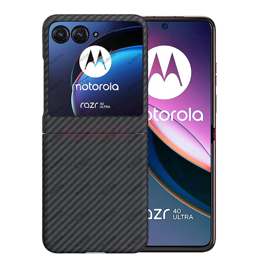 Real Carbon Fiber Case for Motorola Razr 40 Ultra Case Ultra Thin ...