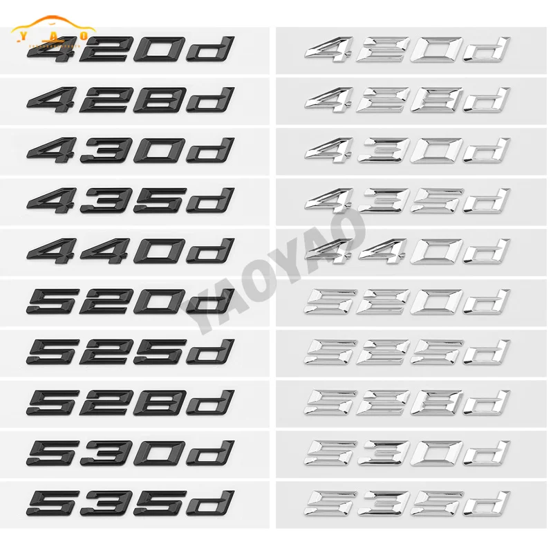 ABS-Car-Rear-Trunk-Letters-Logo-Badge-Emblem-Sticker-For-BMW-4-Series ...