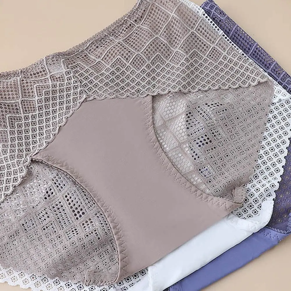 Comfortable-Brief-Transparent-Underpant-Tighten-Abdomen-Underwear-Lace ...