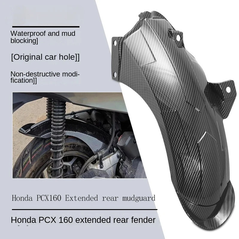 Suitable-for-20-23-Years-Honda-PCX160-Modified-To-Lengthen-The-Rear-Mud ...