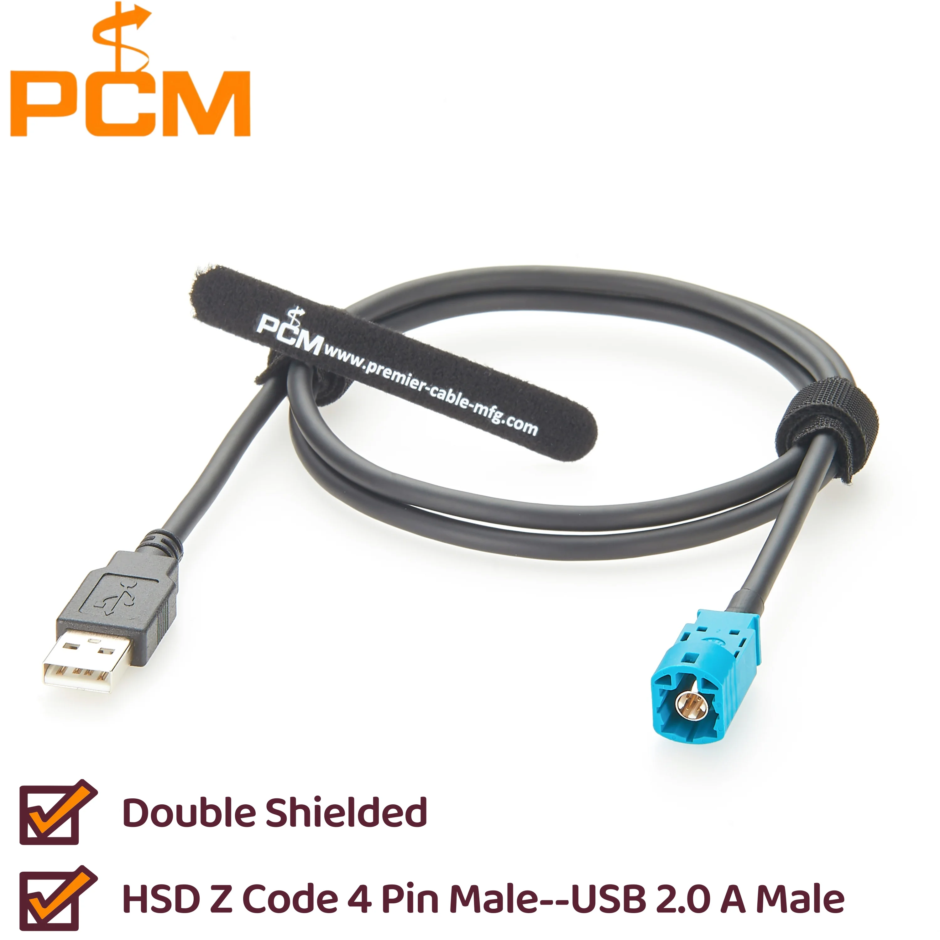 HSD to USB Cable HSD Z Male To USB 2.0 Type-A Male High-Speed Data ...