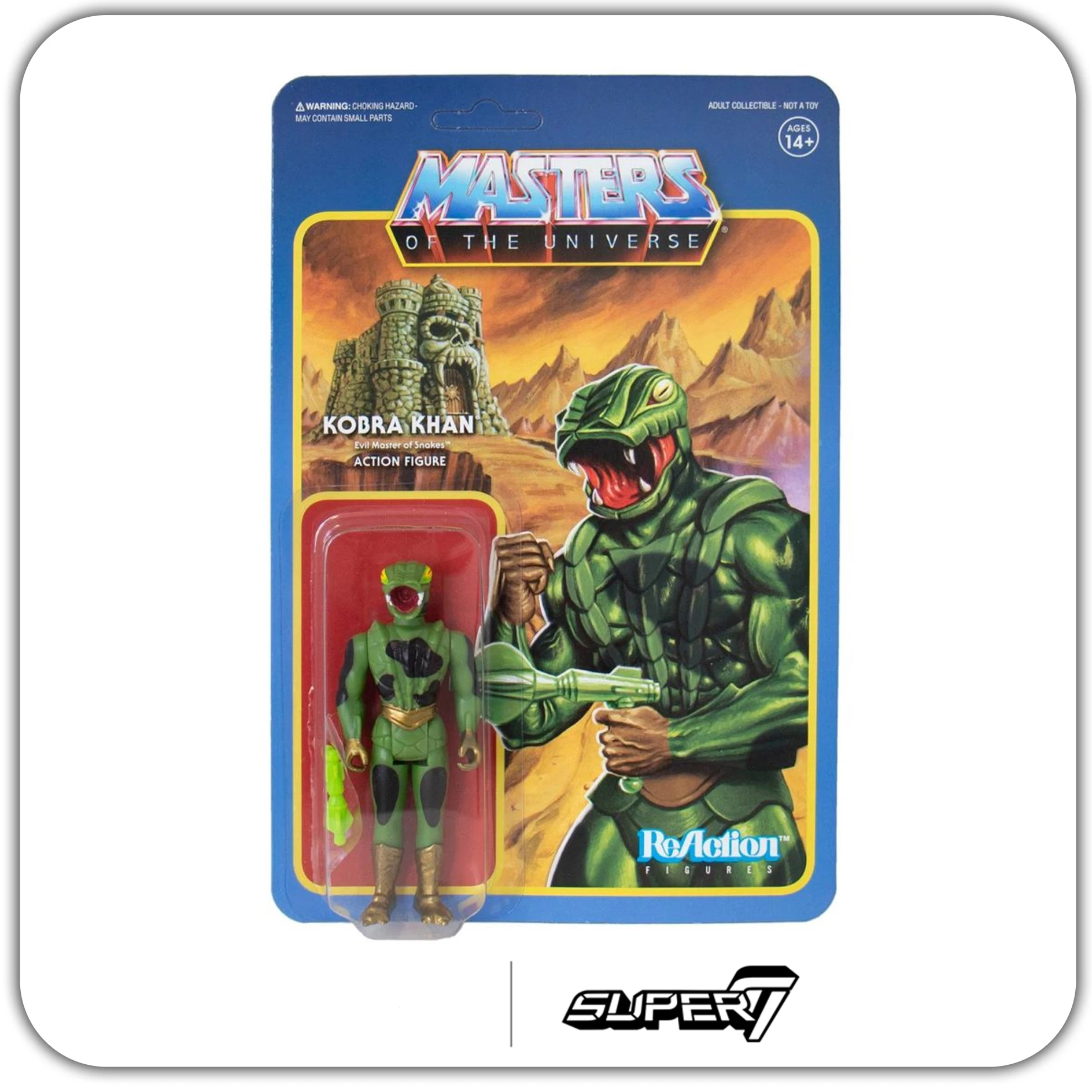 Figura de acción Super7 Masters of the Universe Motu ReAction ...