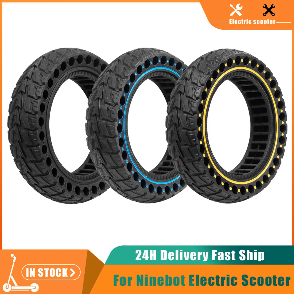 10 Inch 10x2.50 Solid Tyre For Ninebot MAX G30 G30D G30L Electric ...