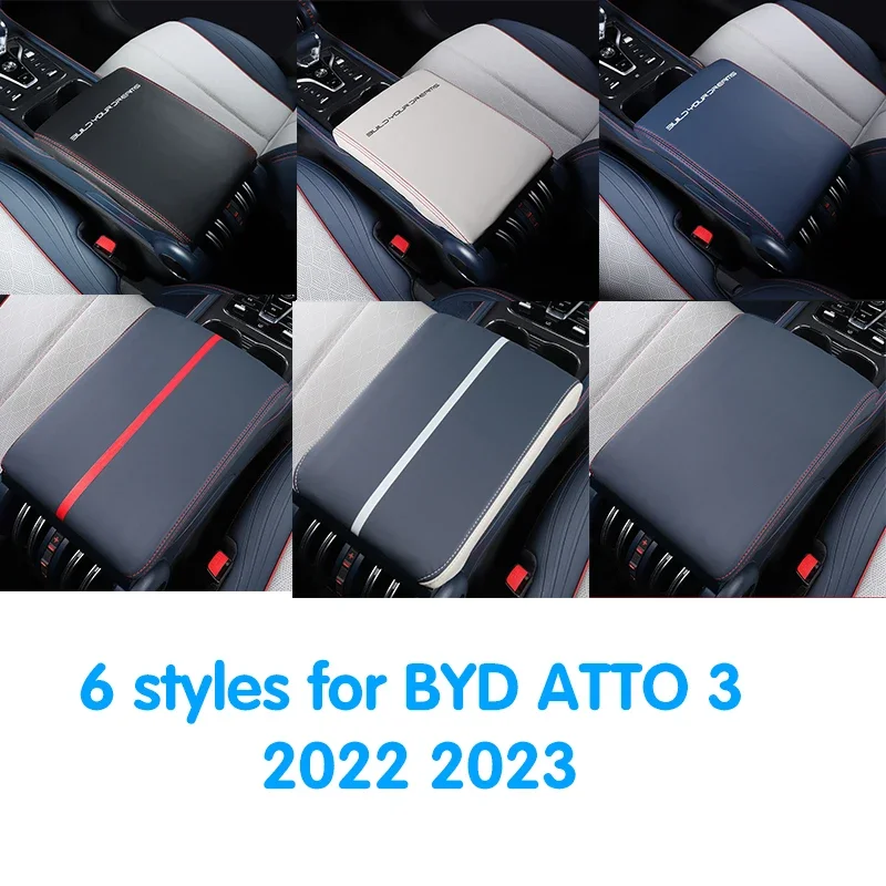 For BYD ATTO 3 2022 YUAN PLUS Center Console Armrest Box Cover Anti ...