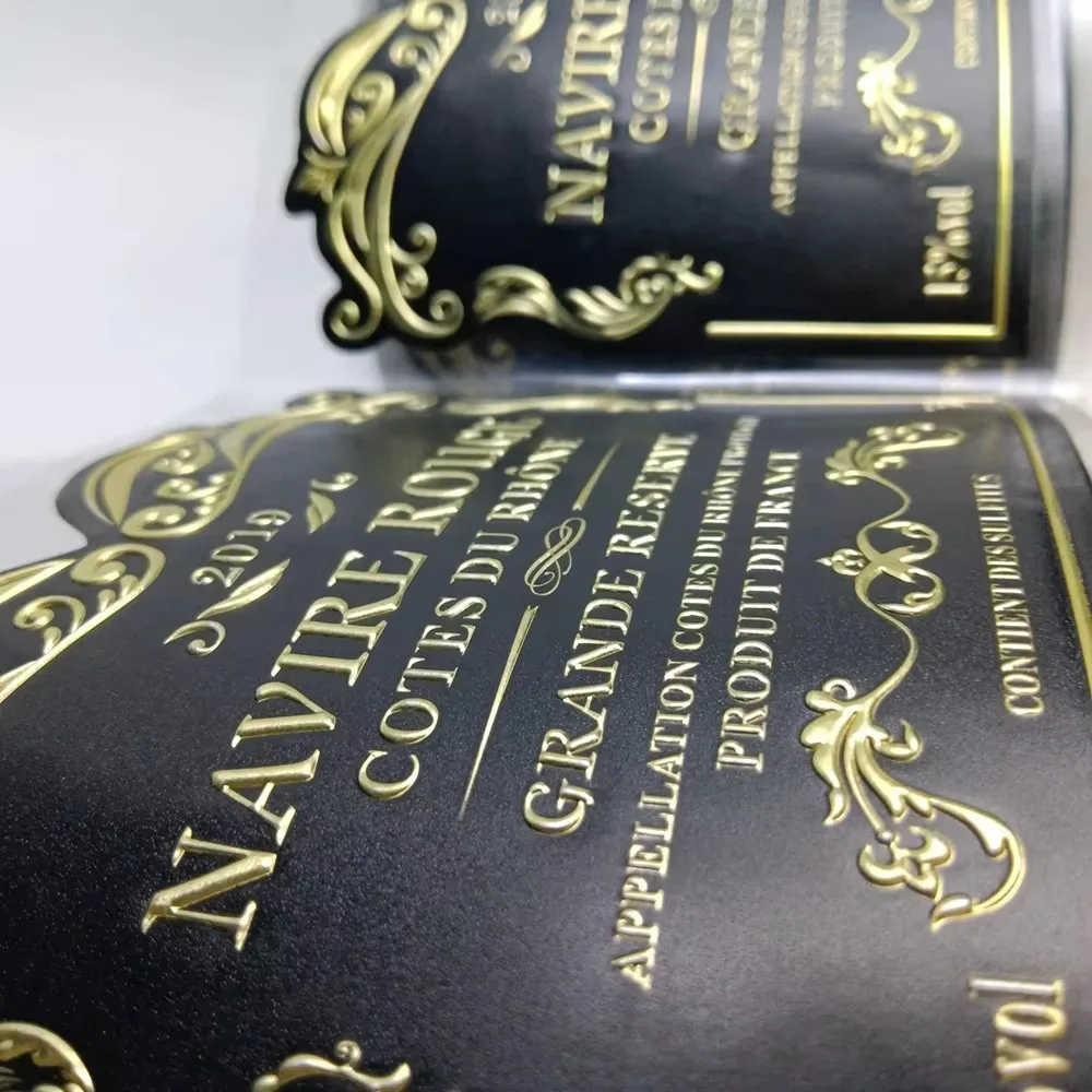 Custom Zinc Alloy Label | Factory Direct Metal Sticker | Adhesive ...