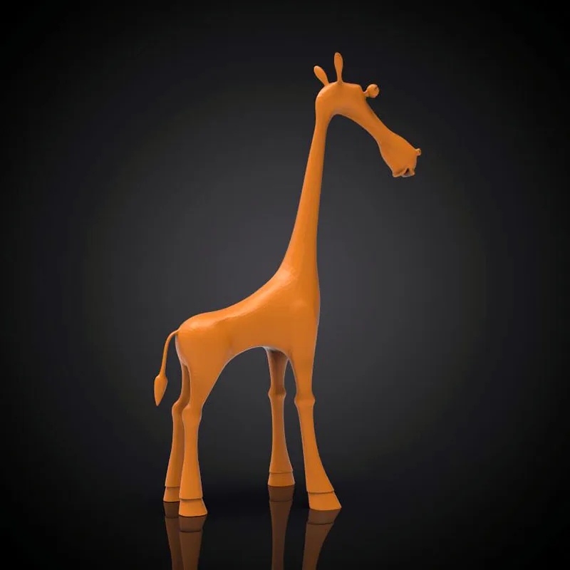 Giraffe 3d Model For Cnc Or 3d Printers In Stl File Format "cnc File ...