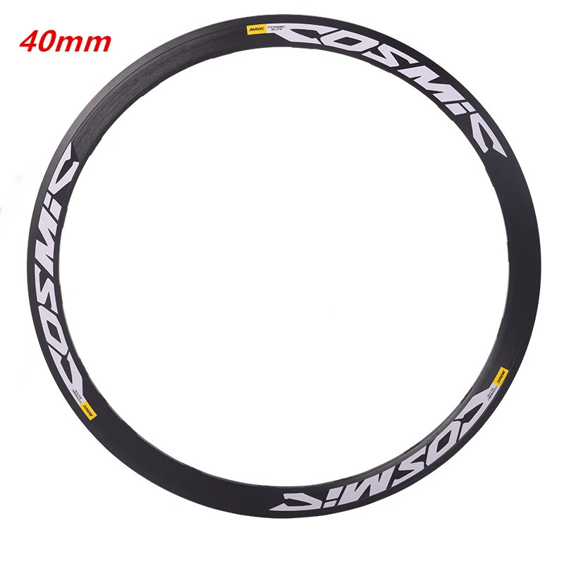 700c Depth 30/40/50mm Aluminum Alloy Road Rims V Brake Rim Disc Brake ...