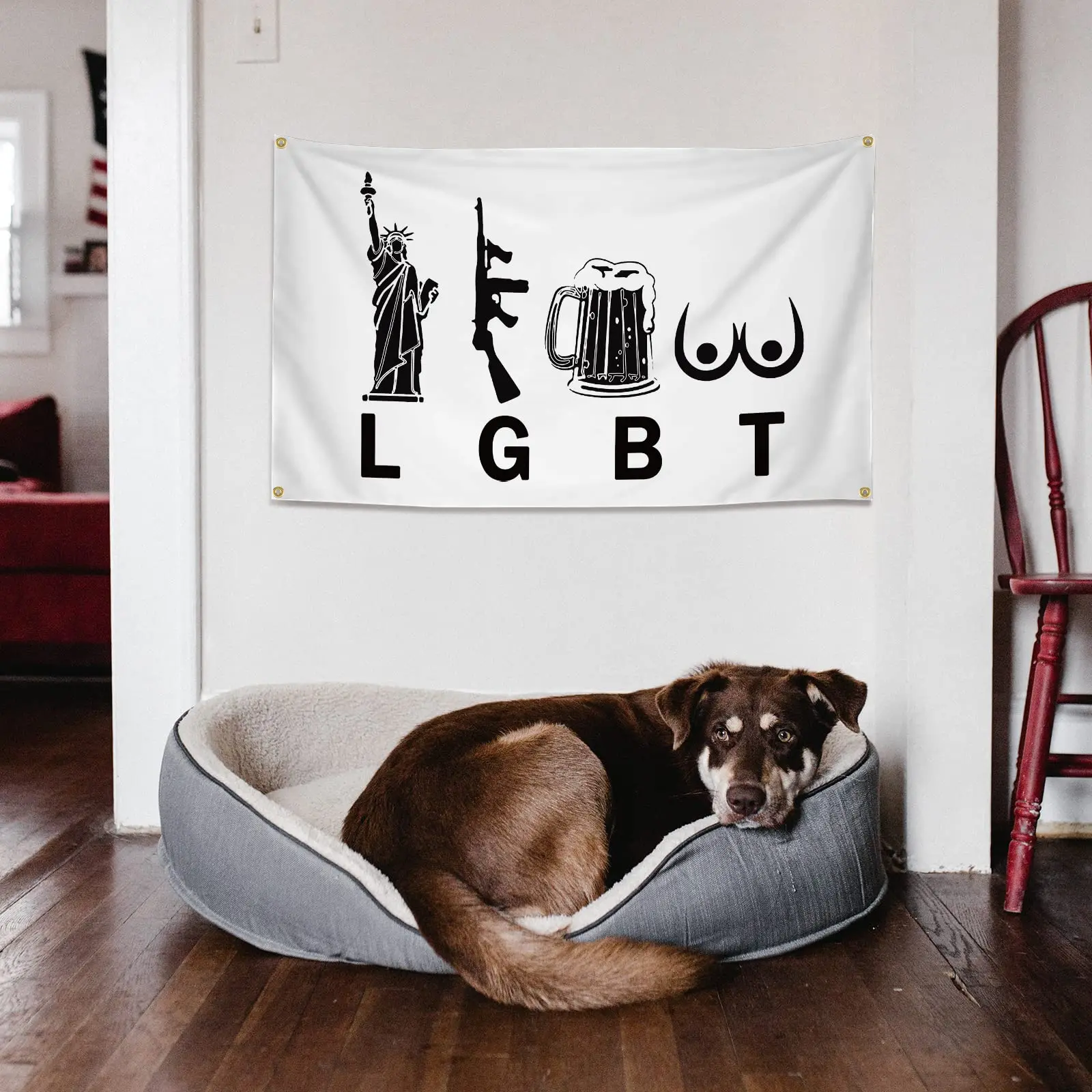 Liberty-Gun-Beer-Tits-Engra-ado-Bandeira-Lgbt-Banner-para-Faculdade ...
