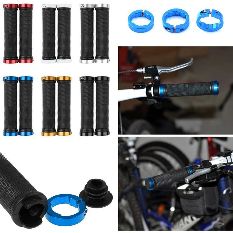 MTB-Bicycle-Handle-Cover-Anti-skid-Damping-Road-Mountain-Bike-Cycling ...