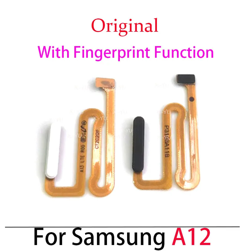 Original-For-Samsung-Galaxy-A12-M12-A125-M12S-M127F-Home-Button ...