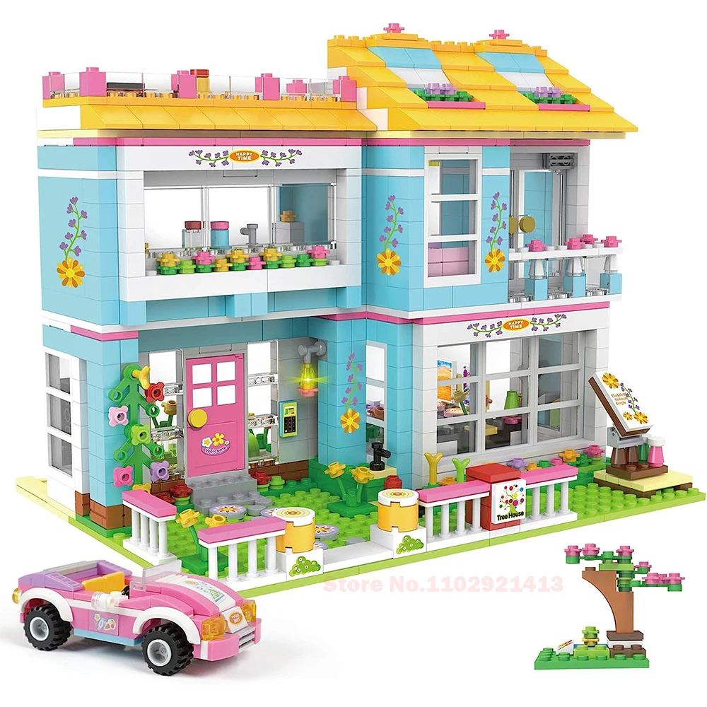 1009Pcs-Friends-House-Building-Blocks-Family-Friends-House-Building-Kit ...