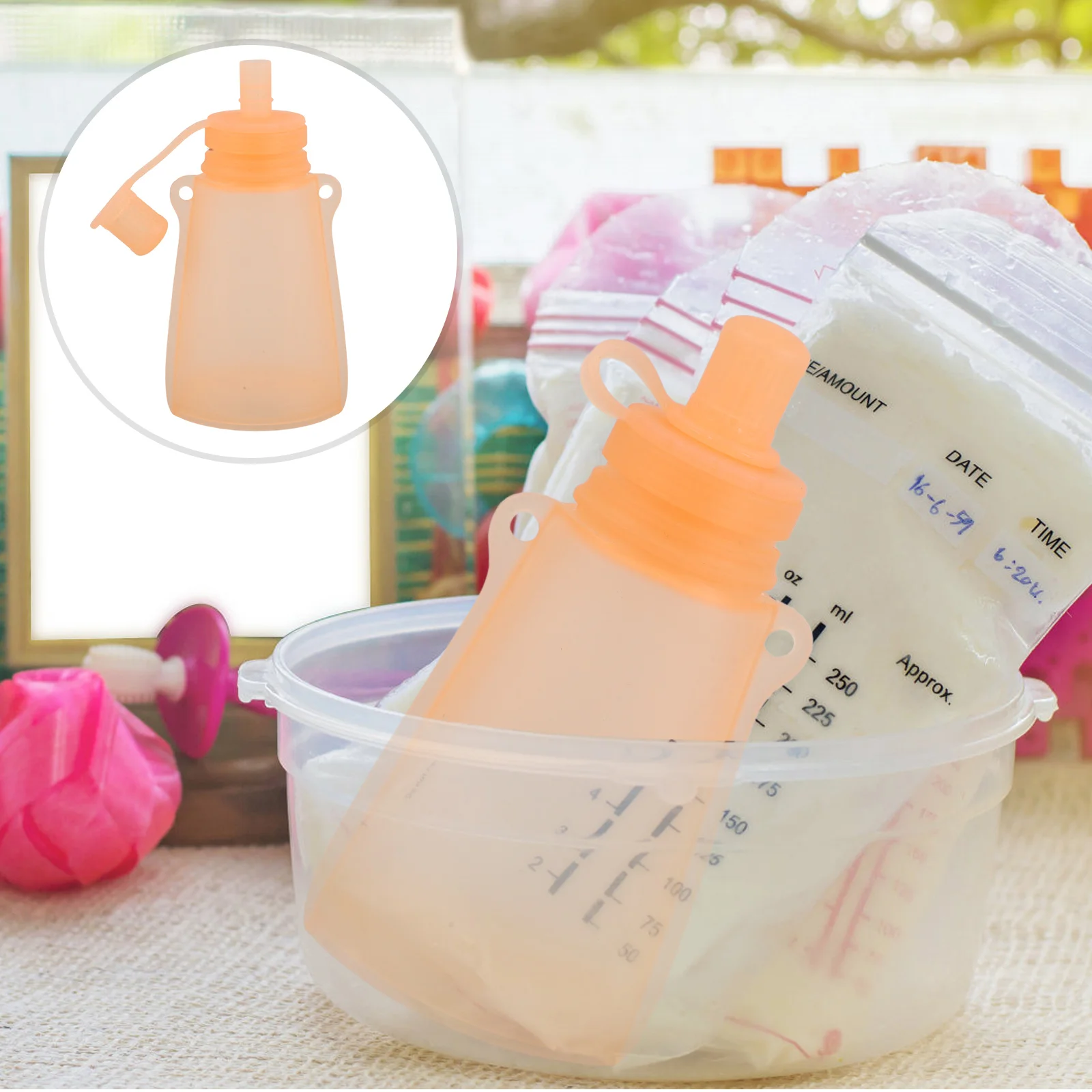 Milk-Storage-Bag-Baby-Bottle-Cooler-Breastmilk-Pitcher-Freezer ...
