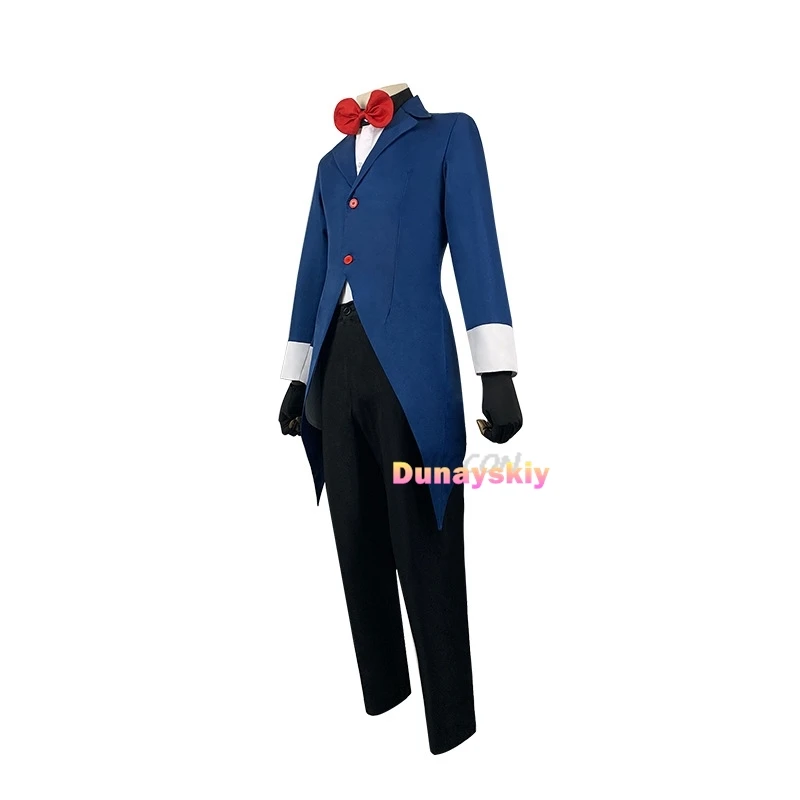 Hazbin Cosplay Hotel Helluva Boss Moxxie Cosplay Costume Adult Tuxedo ...
