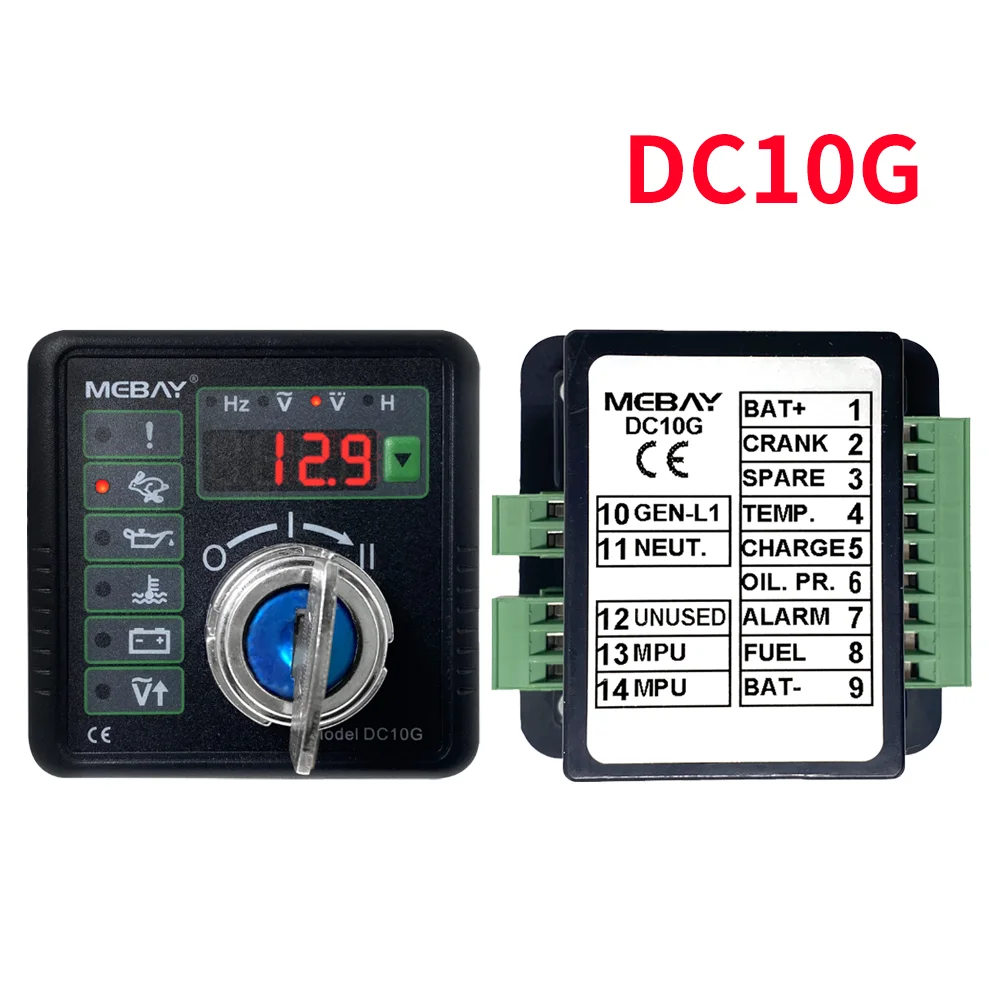 MEBAY DC10G DC10K Generator Set Controller Engine Manual Start And Stop ...