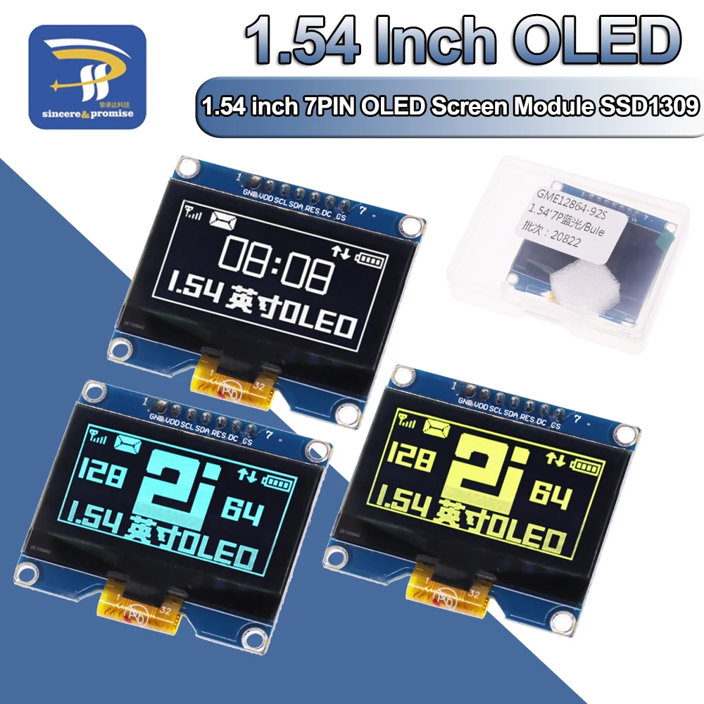 1-54-inch-OLED-Module-12864-Screen-LED-Display-Module-128-64-SSD1309 ...
