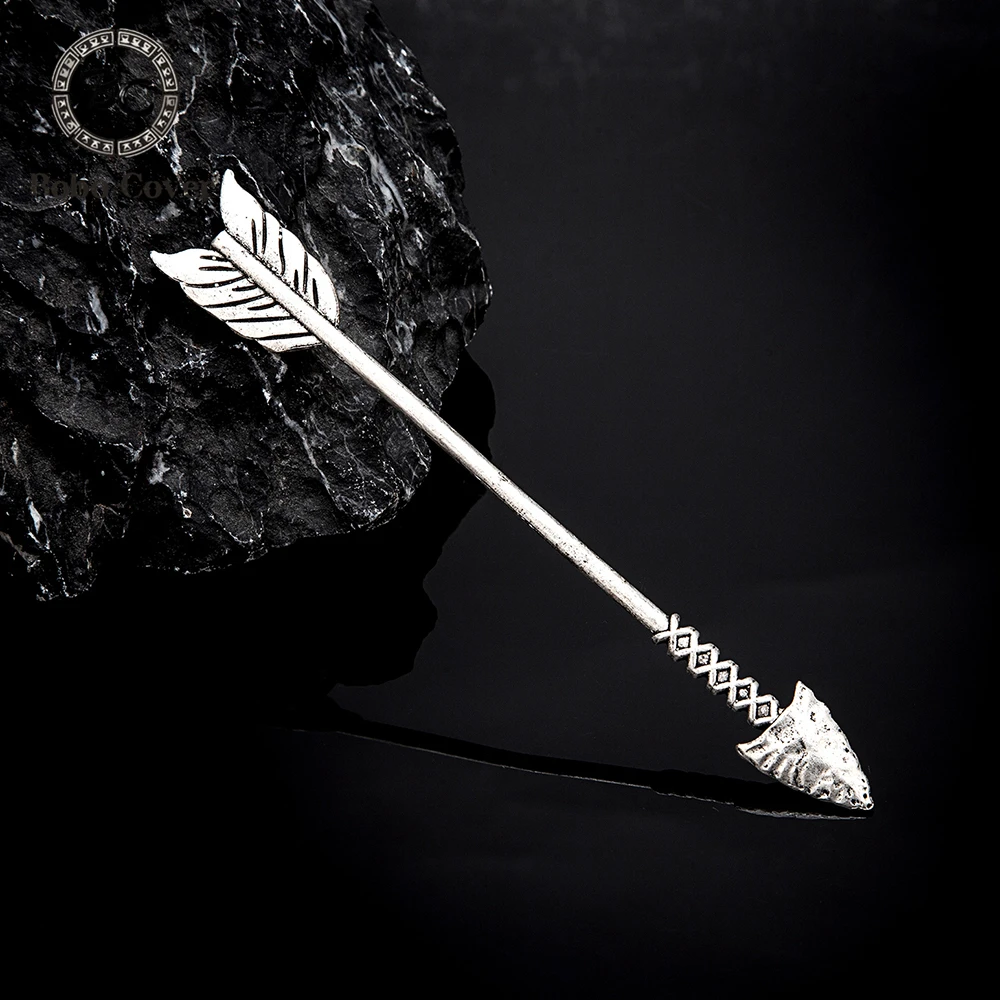 Norse-Vikings-Sheildmaiden-Feather-Arrow-Hair-Stick-Women-Vintage ...