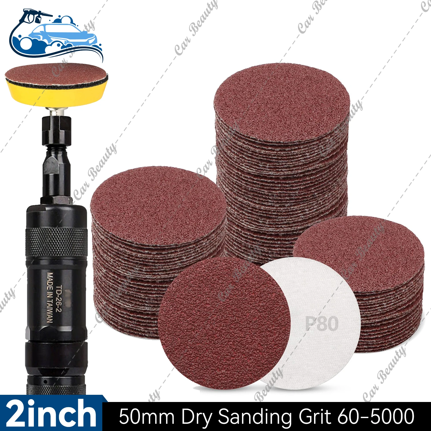 50mm-2inch-Sanding-Paper-for-Disc-Sander-Hook-and-Loop-Sandpaper ...