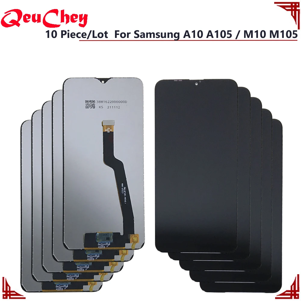 Pantalla LCD Original para Samsung A10, A105, A105F/M10, M105, montaje de digitalizador con ...