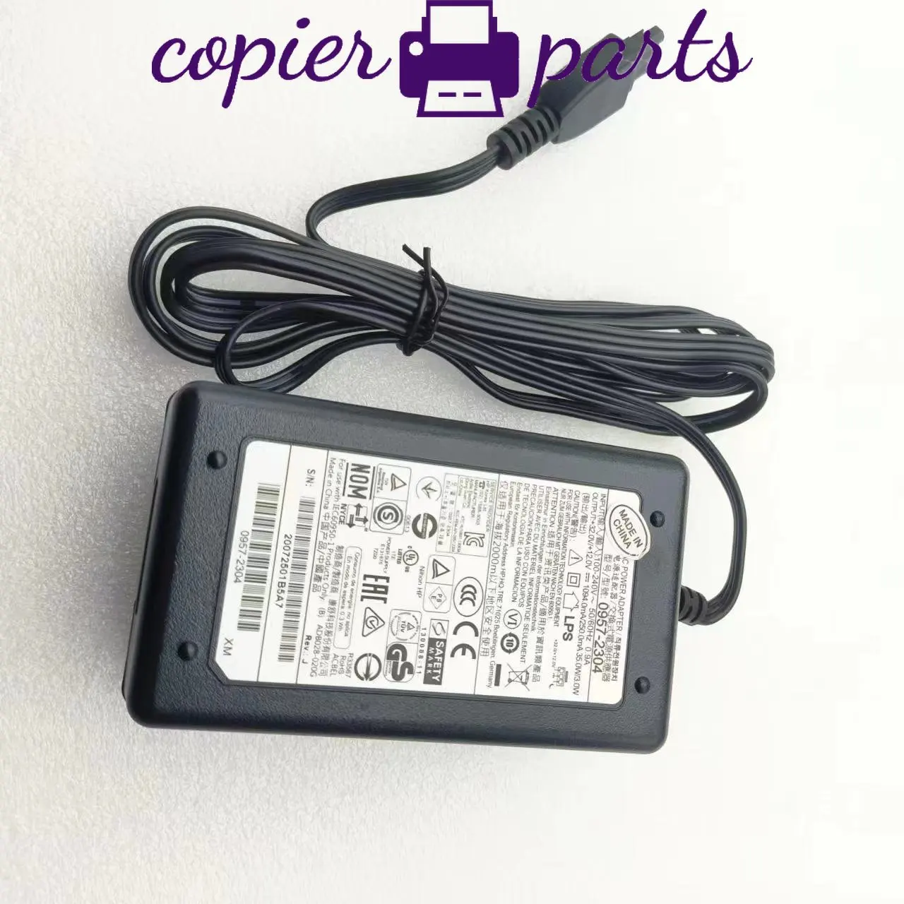 0957-2304 dual output adpter For Hp OfficeJet 6100 6700 Photosmart 7510 ...