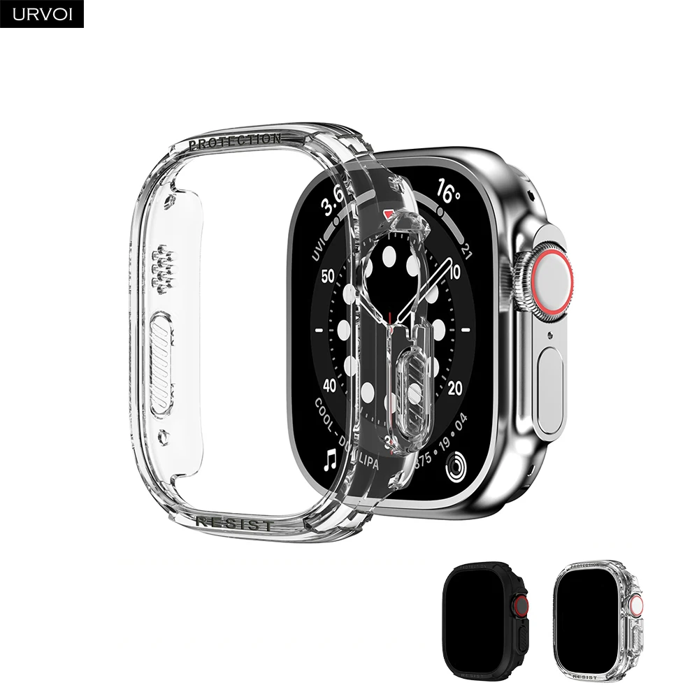 URVOI-Case-for-Apple-Watch-ultra-2-bumper-49mm-plastic-transparency ...
