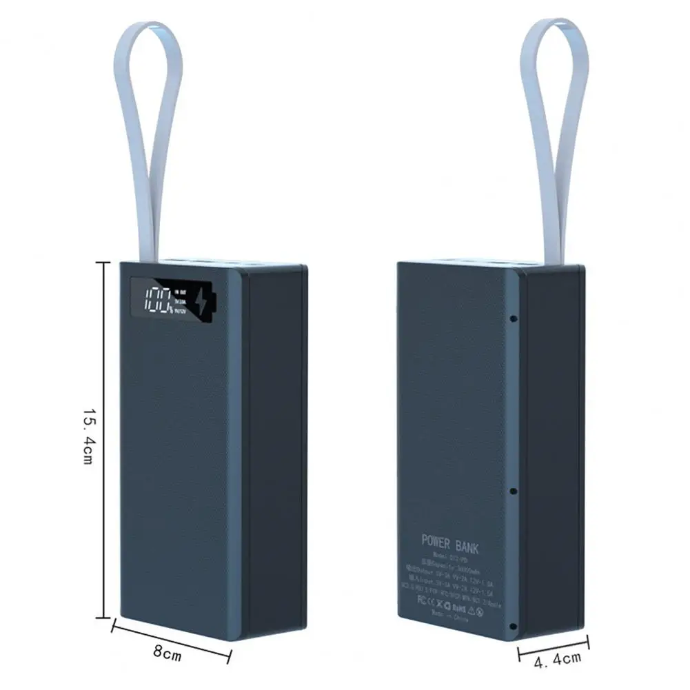 Ergonomic-Useful-12x18650-QC-PD-Power-Bank-Shell-Portable-Portable ...