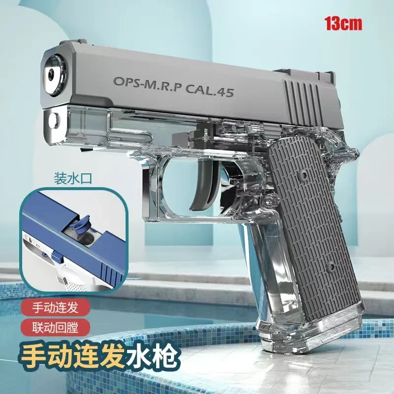 Mini-Manual-Water-Gun-M1911-Desert-Eagle-Summer-Swimming-Water-Play-Toy ...