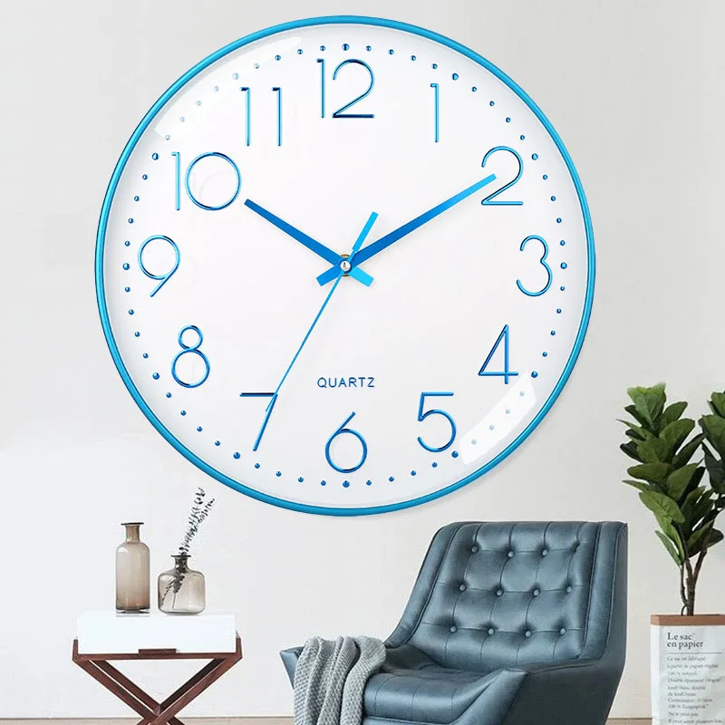Fashion-Wall-Clock-Hd-Glass-Travel-Time-Accurate-Mute-Wall-Mounted ...