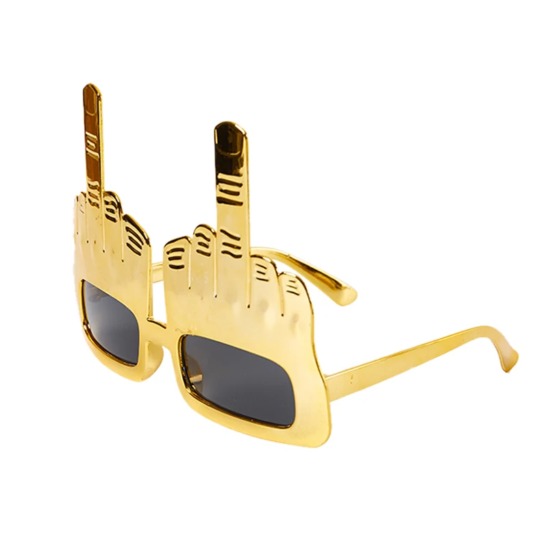 1pc-Creative-Vertical-Middle-Finger-Glasses-Decoration-Props-Funny ...