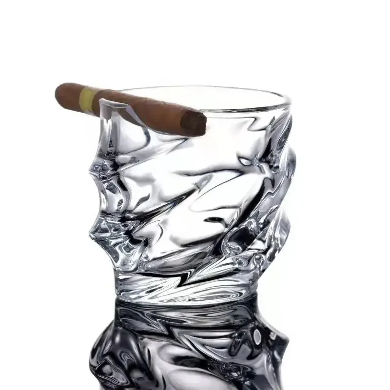 Old-Fashioned-Whiskey-Glass-With-Indented-Cigar-Rest-creative-luxury ...