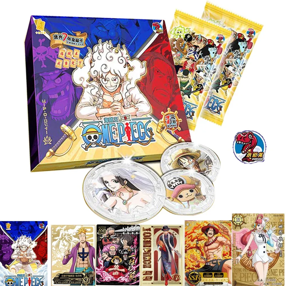 New-Little-Dinosaur-One-Piece-Trading-Cards-Luffy-Zoro-Nami-Chopper-Franky-Flash-Ssp-Pr ...
