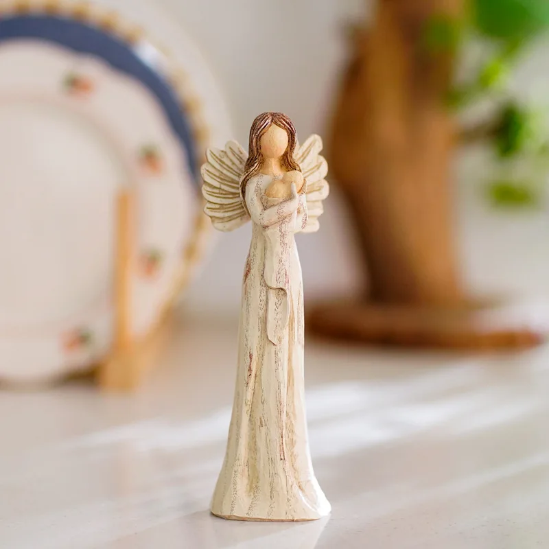 New-product-retro-creative-angel-artwork-desktop-porch-home-decoration ...