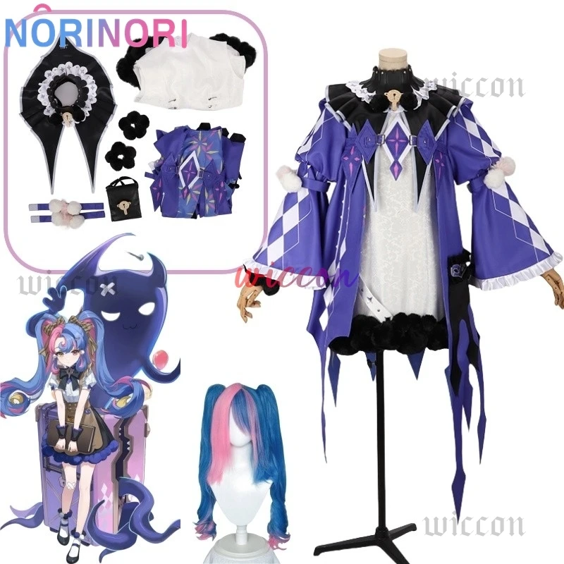 Game Wuwa Roccia Cosplay Costume Wig Wuthering Waves Anime Clothes ...
