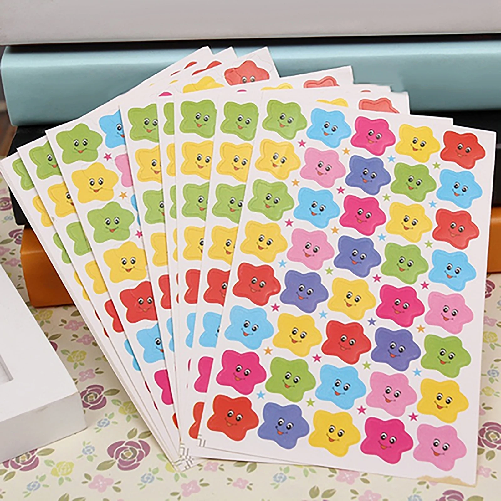 New-Semester-School-Teacher-Reward-Praise-Merit-Face-630pcs-800pcs ...