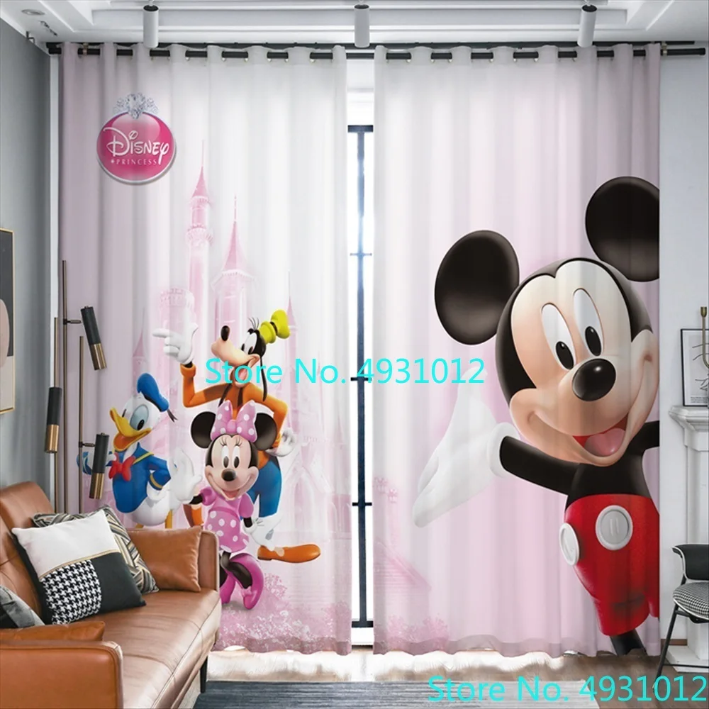 Minnie Mouse Bedroom Curtains