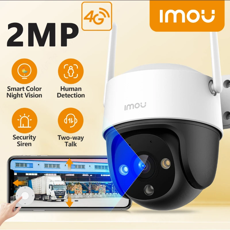 IMOU-Cruiser-4G-2MP-Outdoor-Camera-360-PTZ-Smart-color-Night-Vision-Wi ...