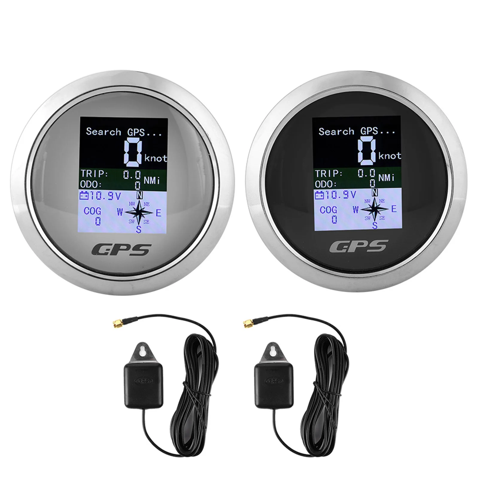 85mm-Speedometer-GPS-Car-Boat-Engineer-Stainless-Waterproof-Digital ...