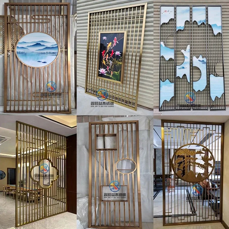 Custom-made-stainless-steel-titanium-screen-laser-hollow-lattice ...